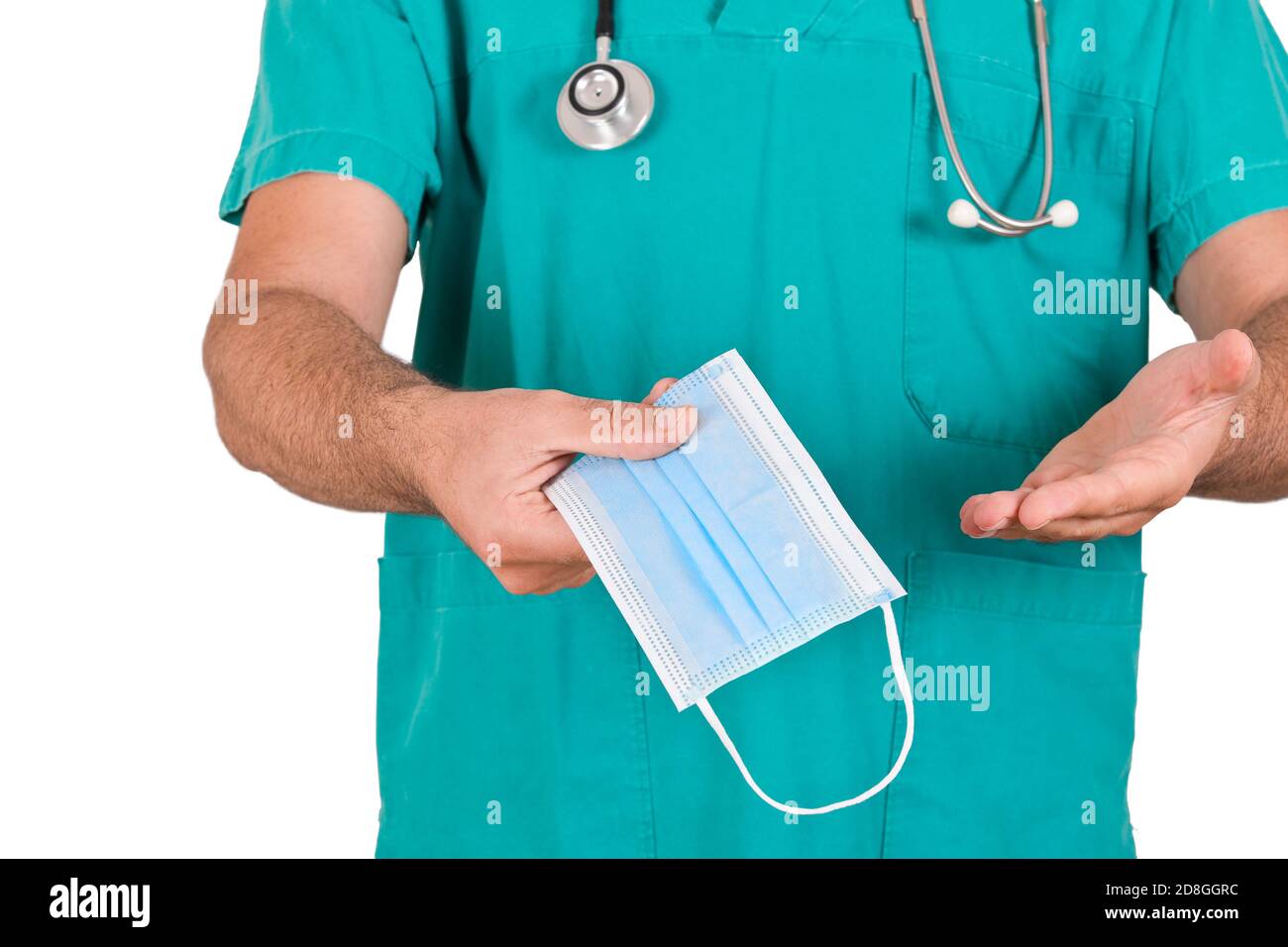 Medical doctor with mask Stock Photo - Alamy