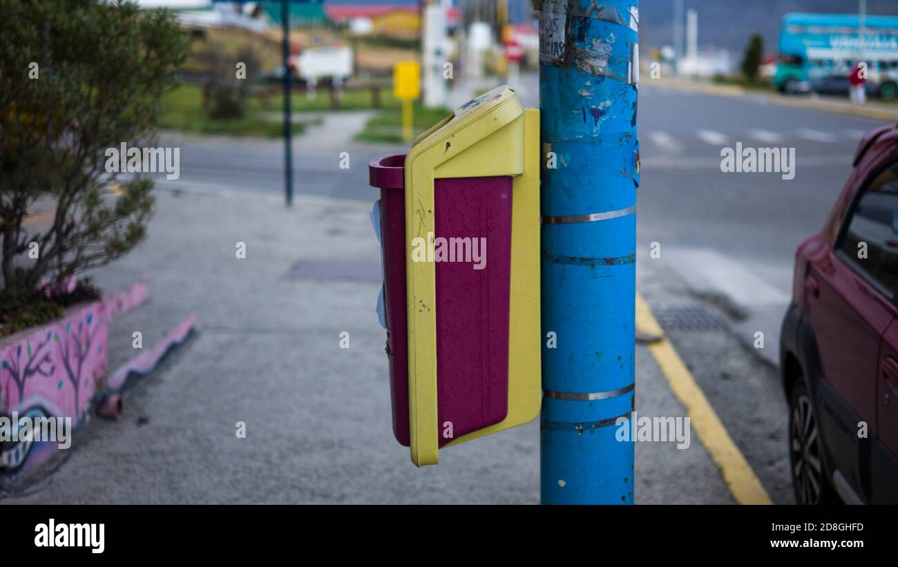 --FILE--The street view of the southernmost city in the world, known as ...