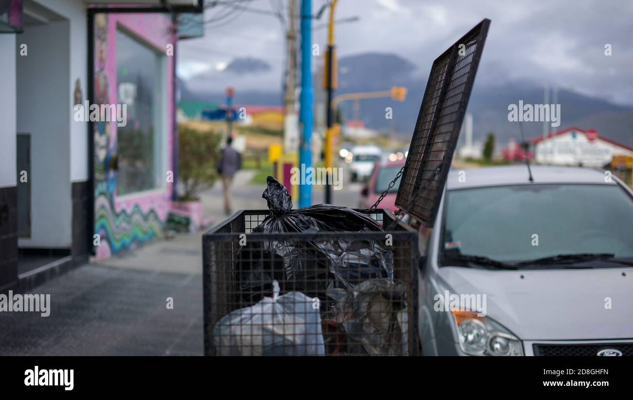 --FILE--The street view of the southernmost city in the world, known as ...