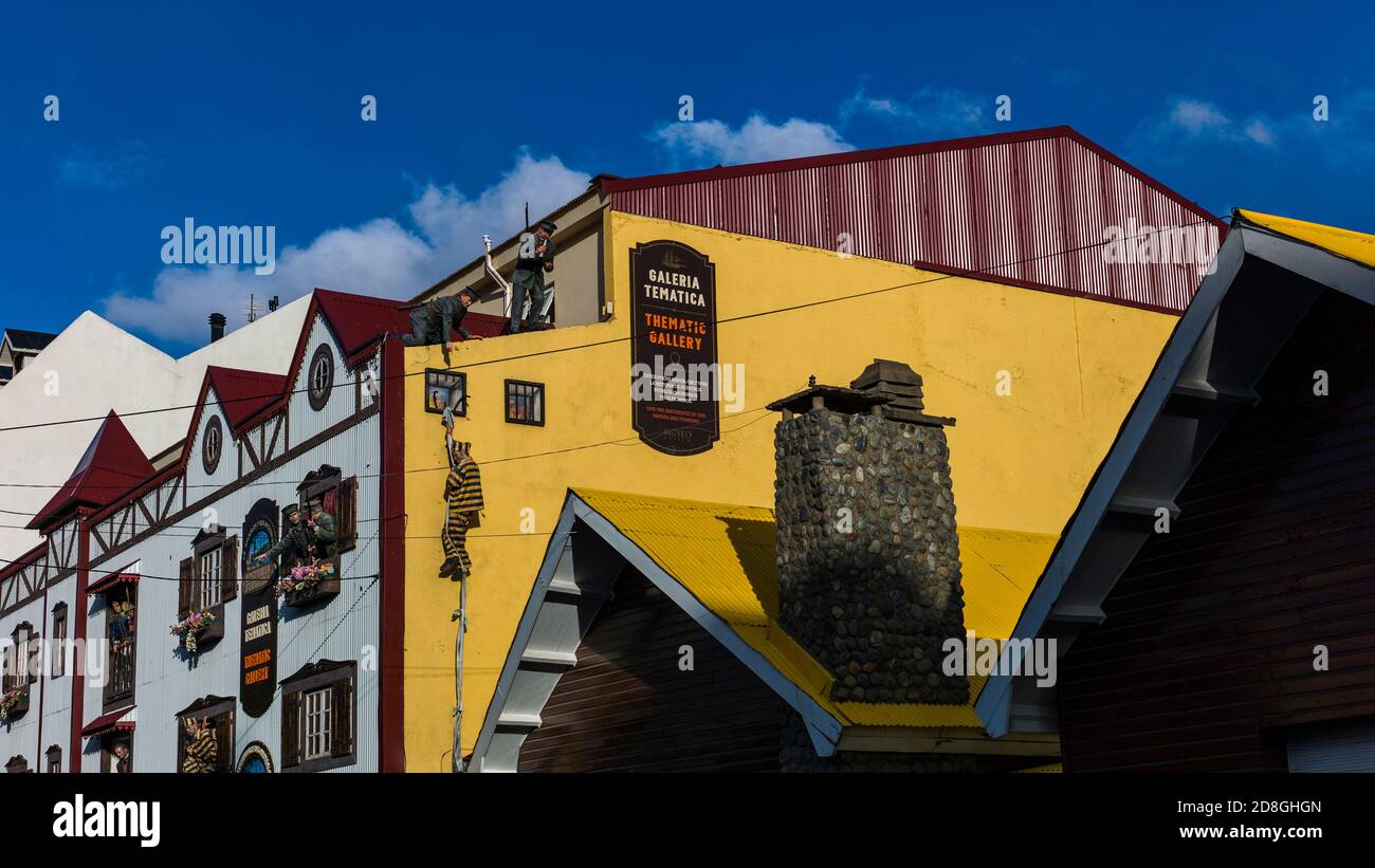 --FILE--The street view of the southernmost city in the world, known as ...
