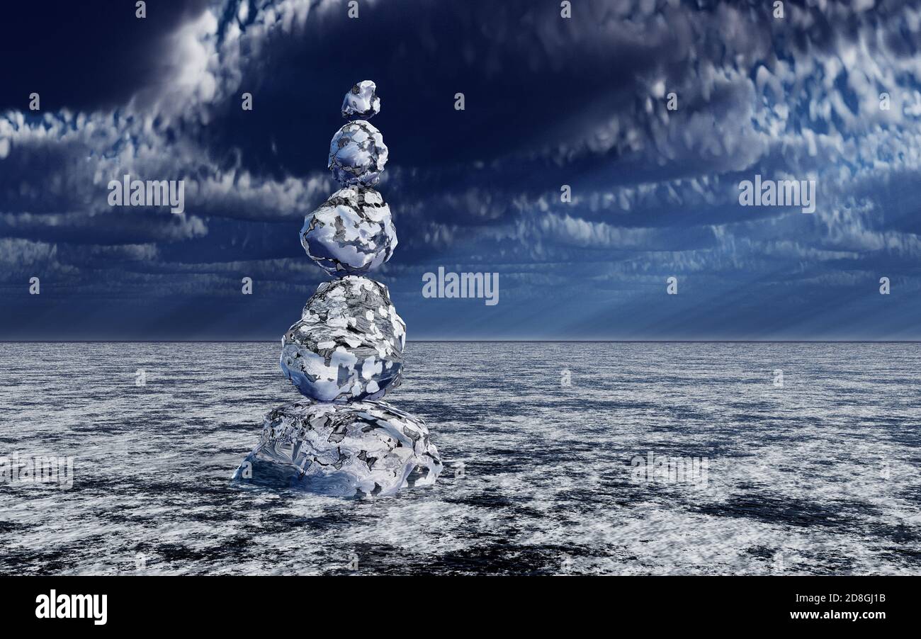 Balanced balancing stacking hi-res stock photography and images - Alamy