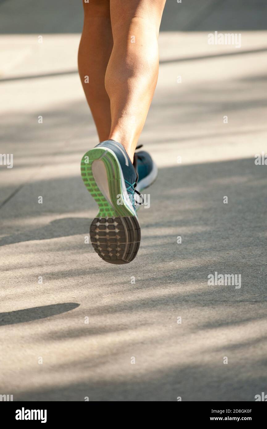 Raised right foot hi-res stock photography and images - Alamy