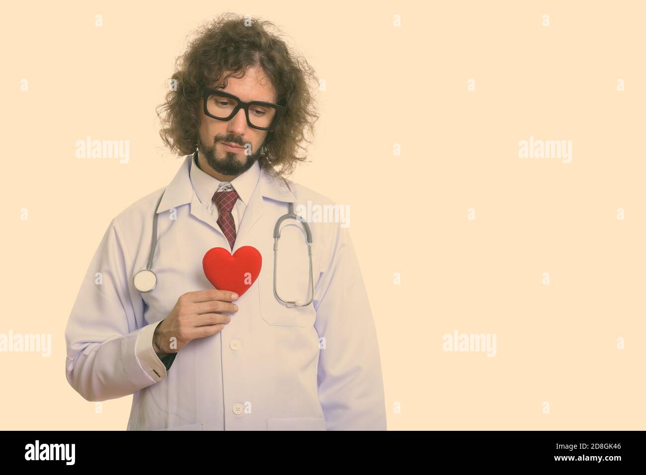 Sad male doctor hi-res stock photography and images - Alamy