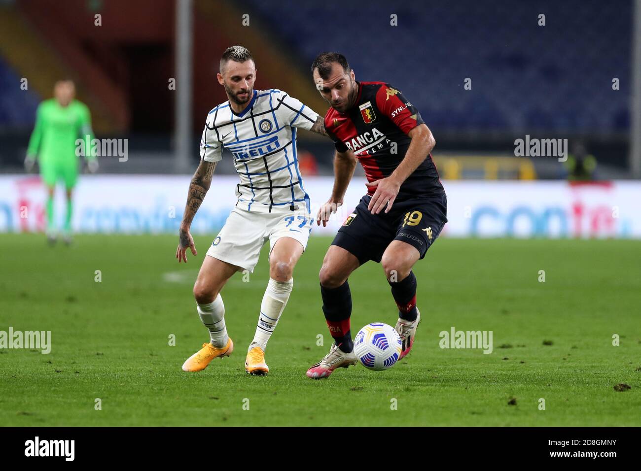 Genova, Italy. 24th October 2020. Goran Pandev of Genoa Cfc in action ...