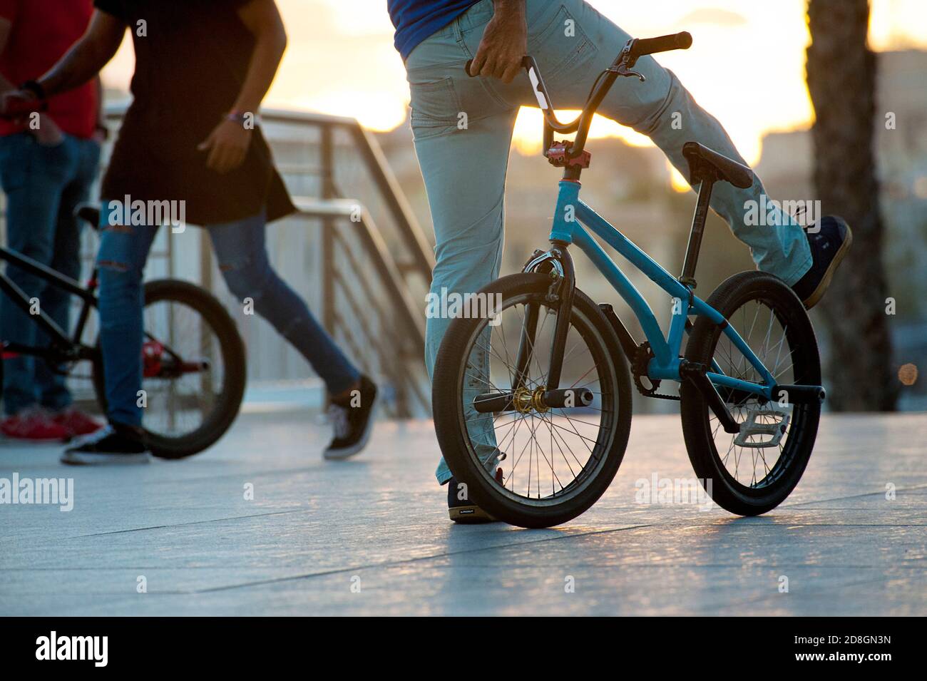 roller black on asphalt street Stock Photo - Alamy