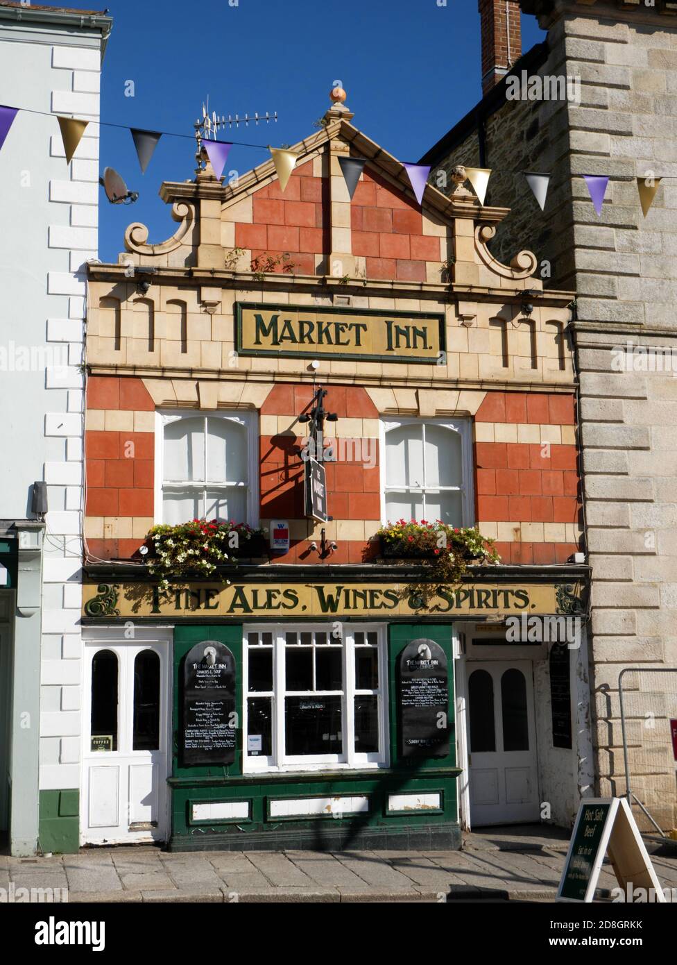 Market Inn, Lemon Quay, Truro, Cornwall Stock Photo - Alamy
