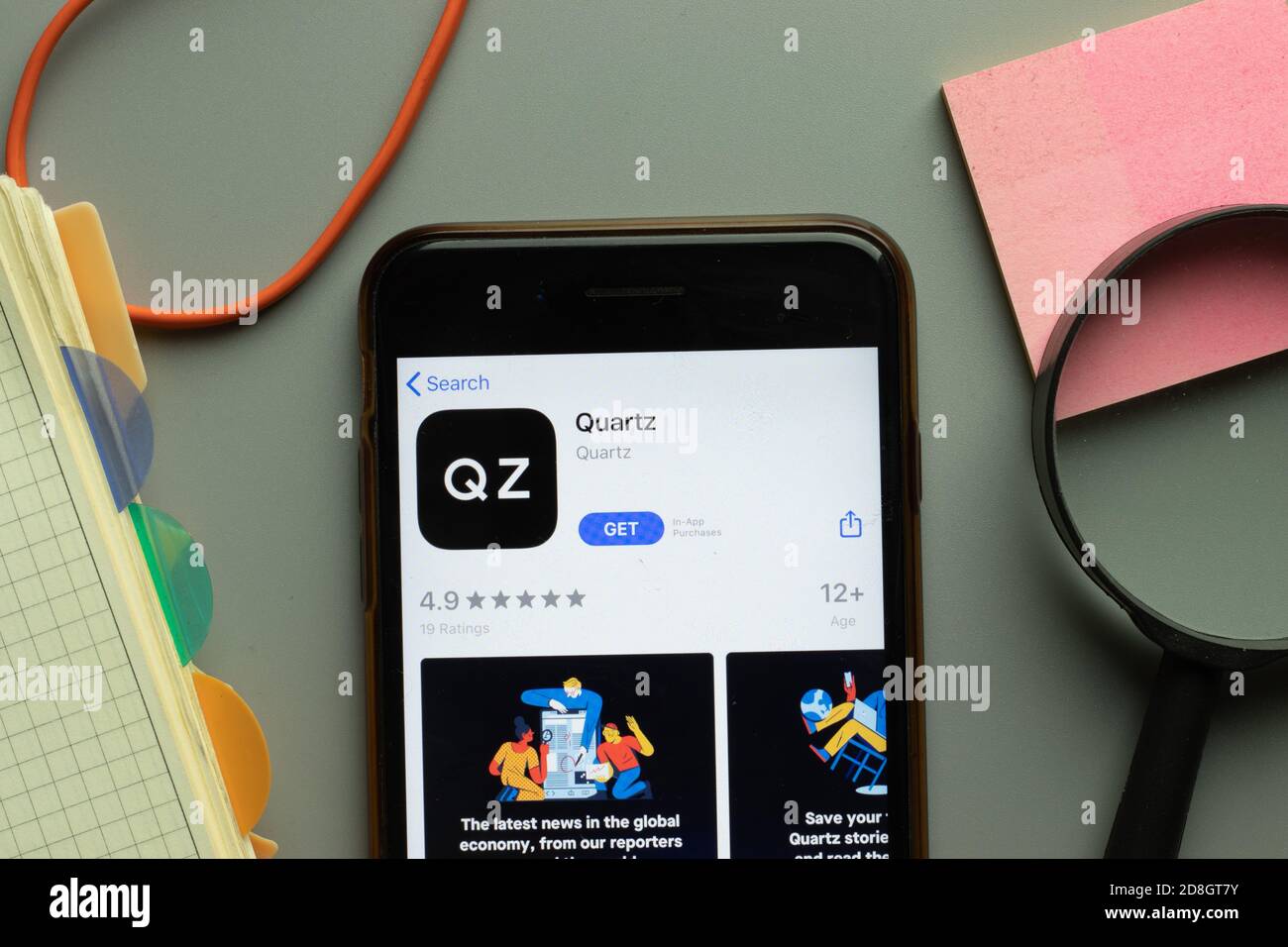 Quartz screen hi-res stock photography and images - Alamy