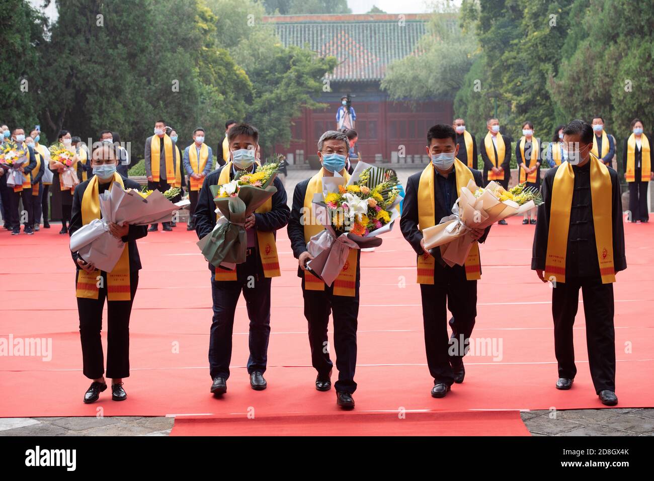 Citizens of all kinds including descendants of Confucius, a Chinese ...