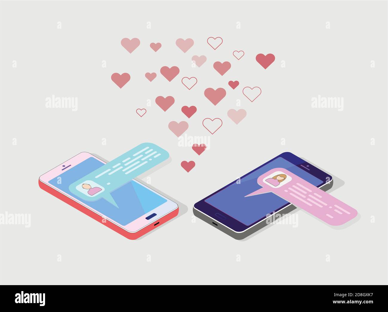 Messenger woman Stock Vector Images - Alamy