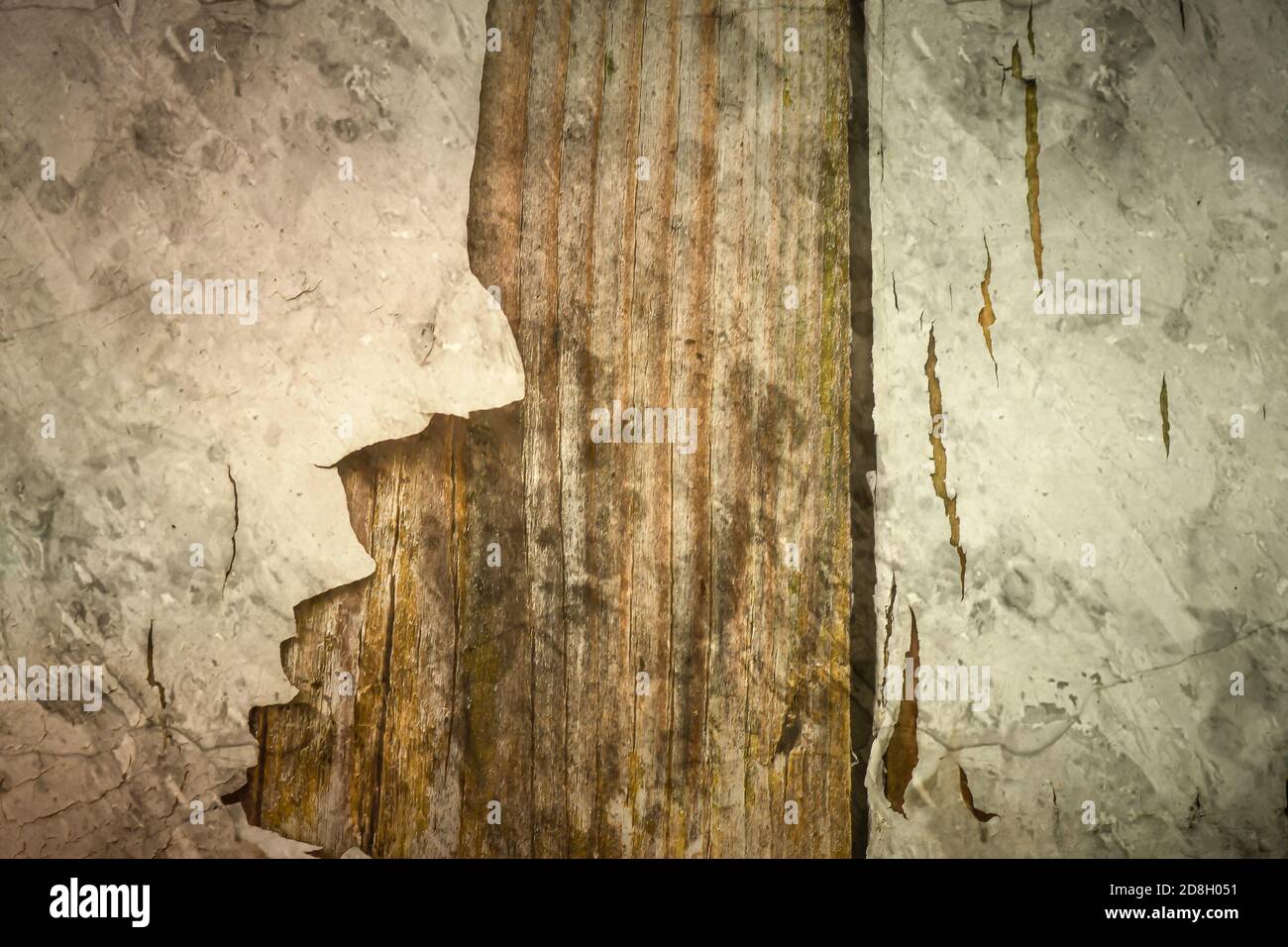 Old and weathered vintage wooden plank background with scratches Stock ...