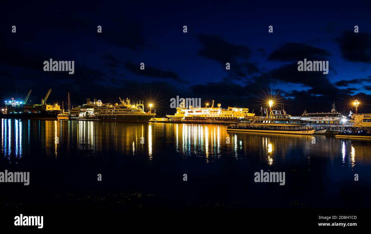 --FILE--The street view of the southernmost city in the world, known as ...