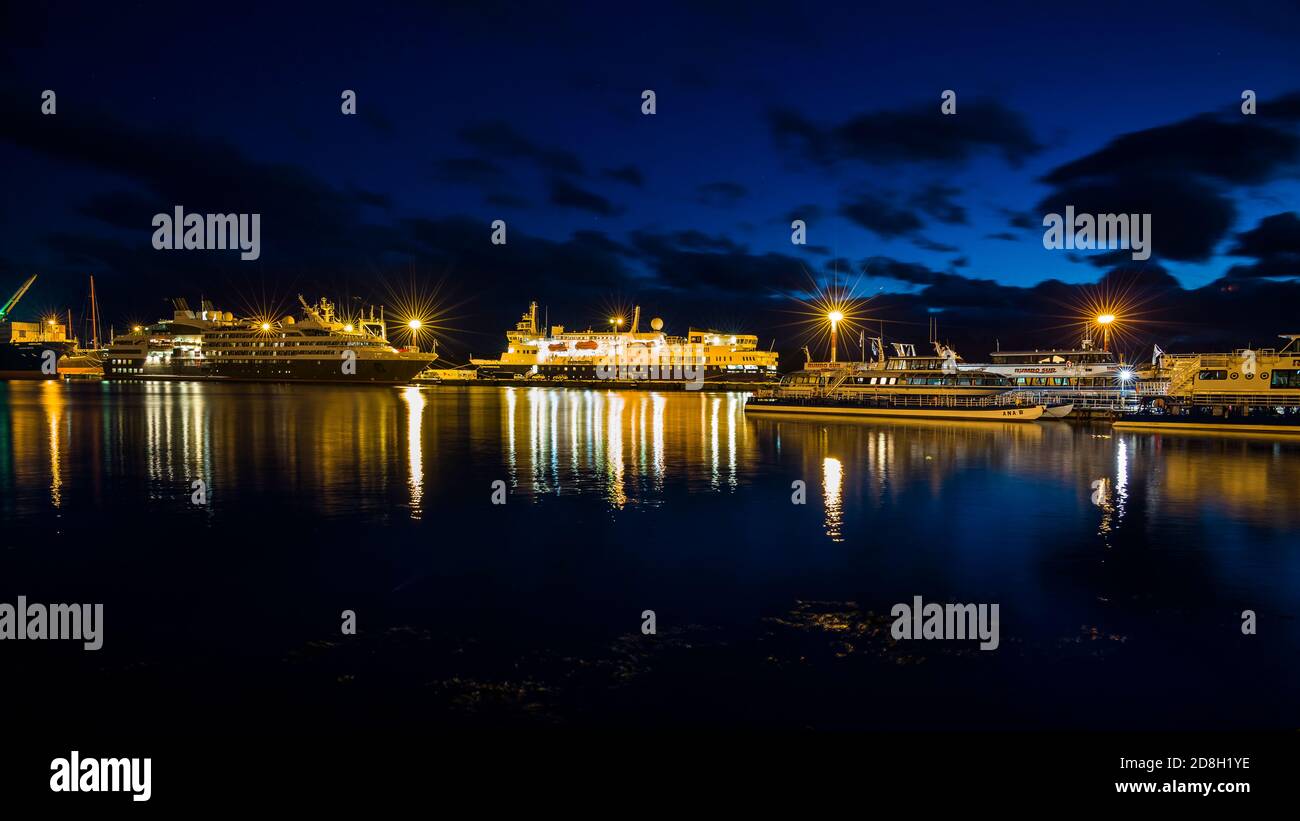 --FILE--The street view of the southernmost city in the world, known as ...