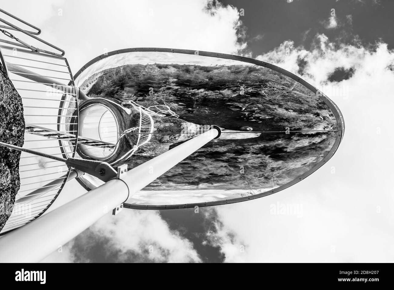 Modern lookout tower Black and White Stock Photos & Images - Alamy