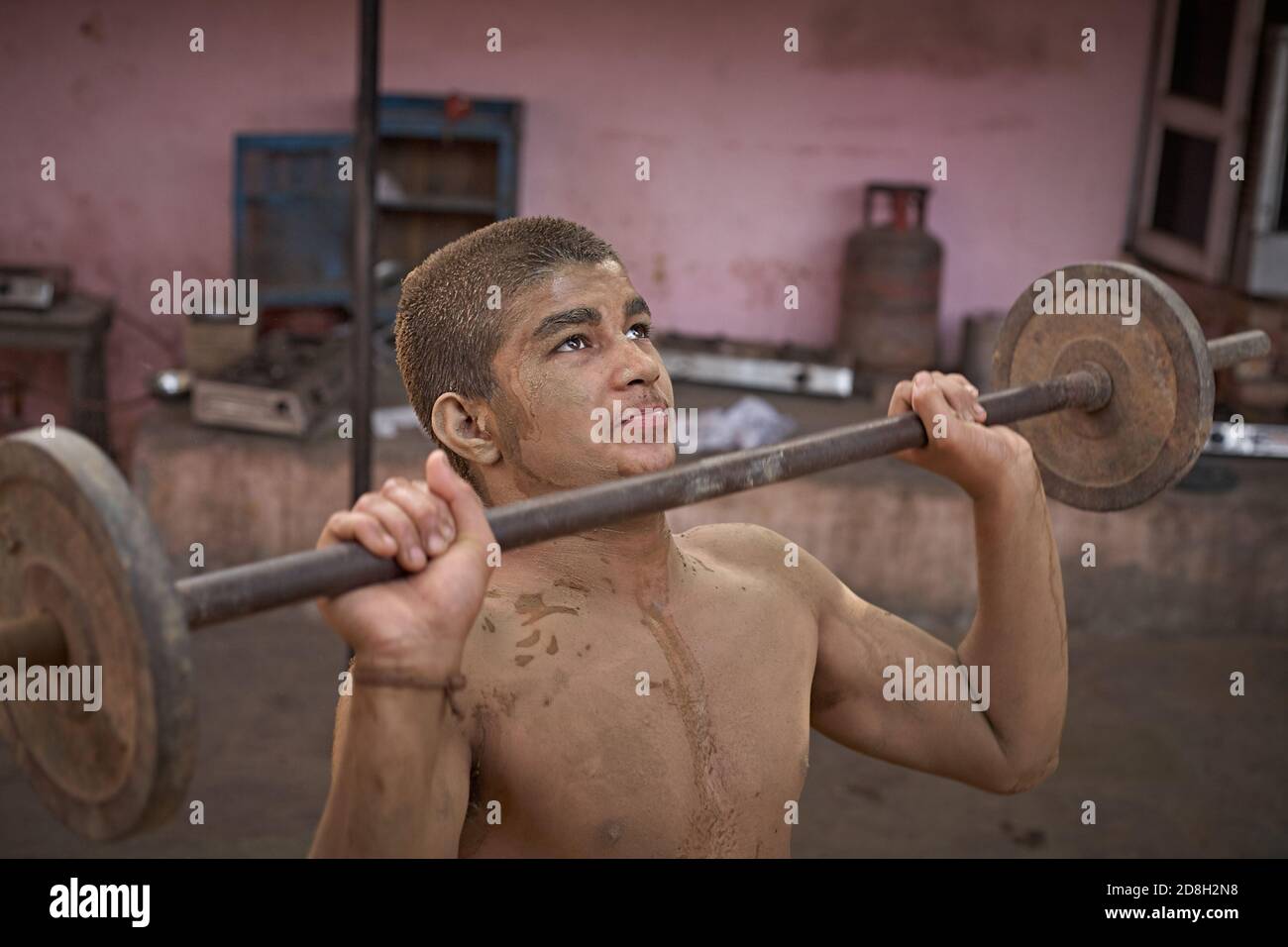 Akhara gym india gymnastics hi-res stock photography and images - Alamy