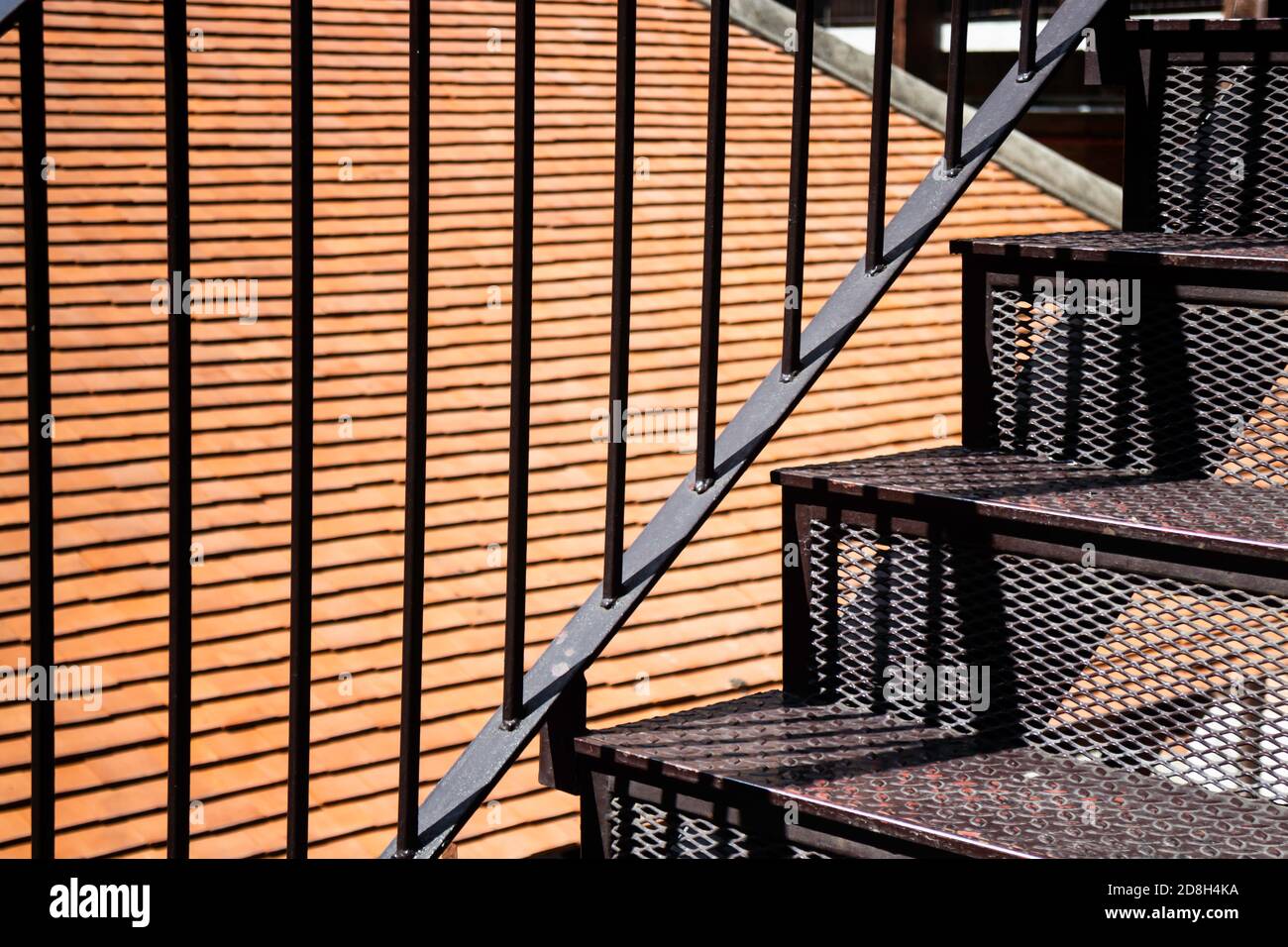 Stairwell in a modern building, stock photo Stock Photo - Alamy