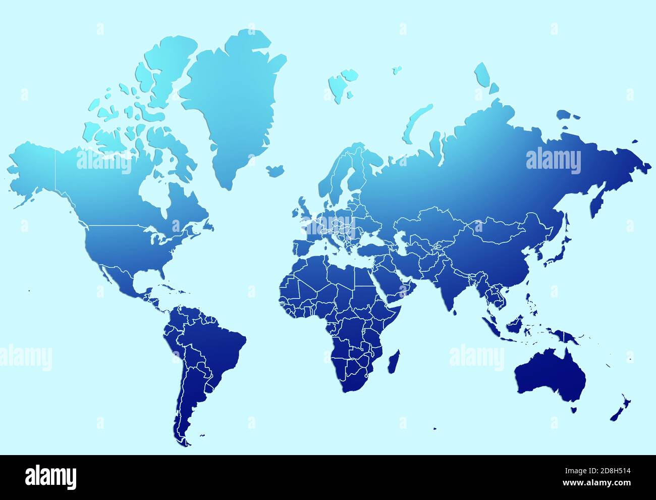 World map , earth Stock Photo - Alamy
