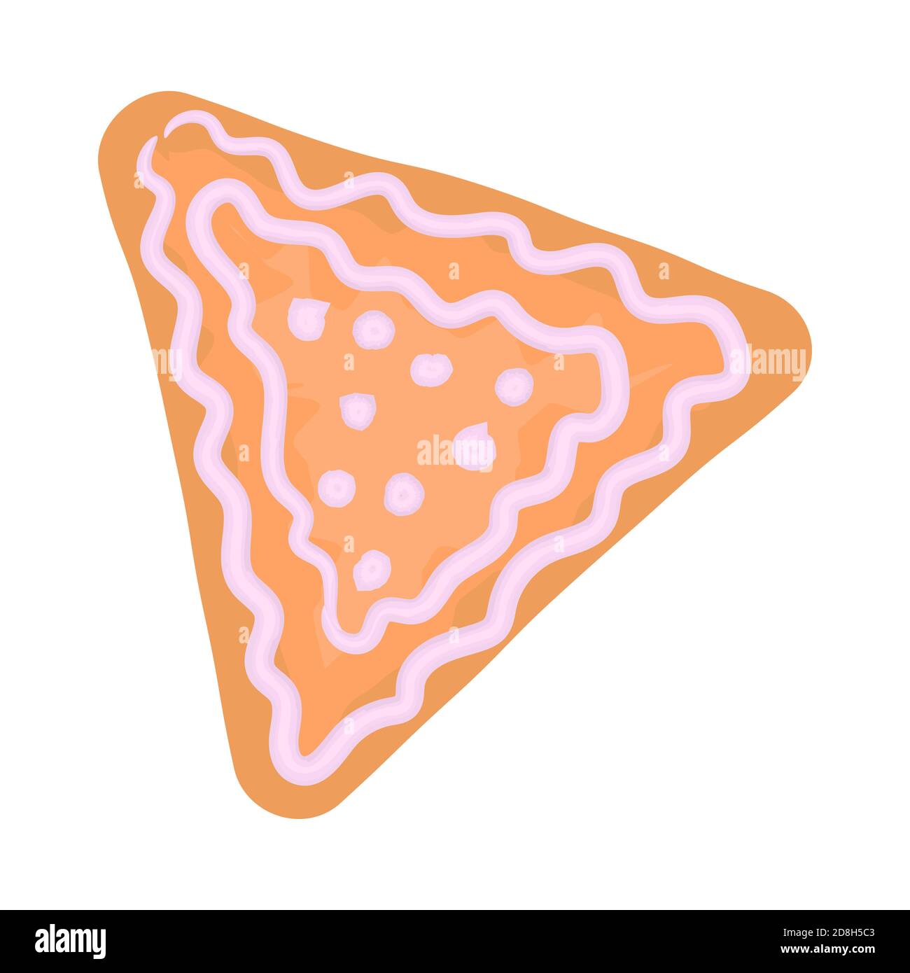 Triangle cakes Stock Vector Images - Alamy