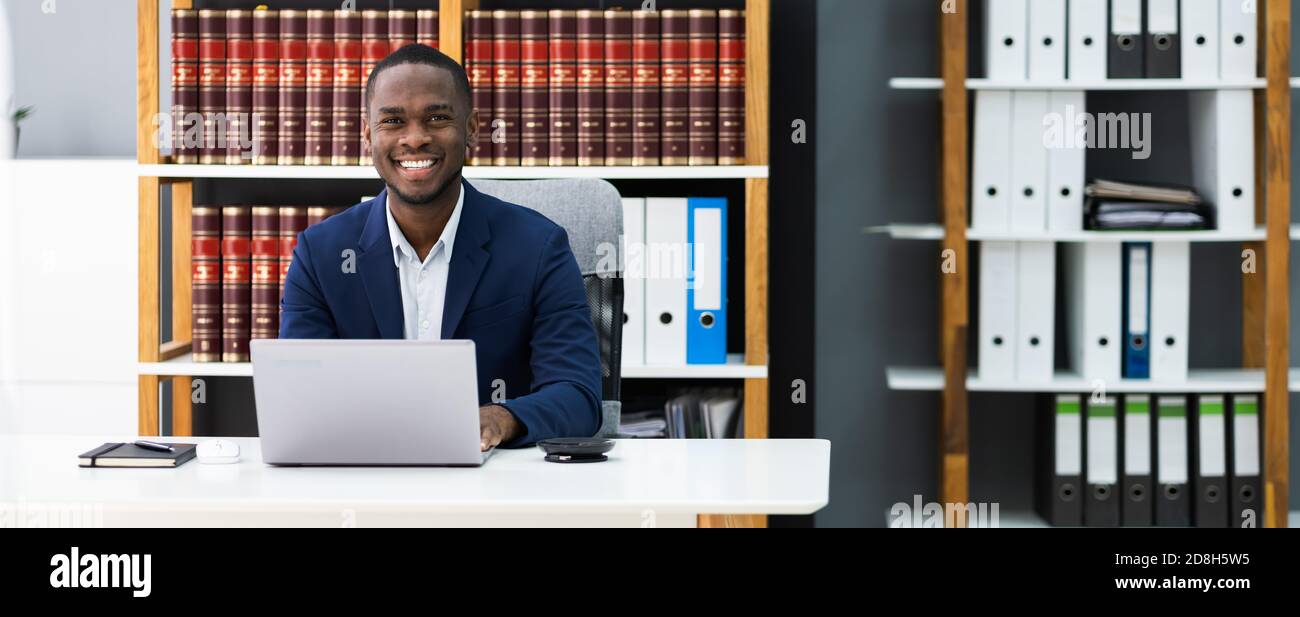 Young African American Male Lawyer High Resolution Stock Photography ...