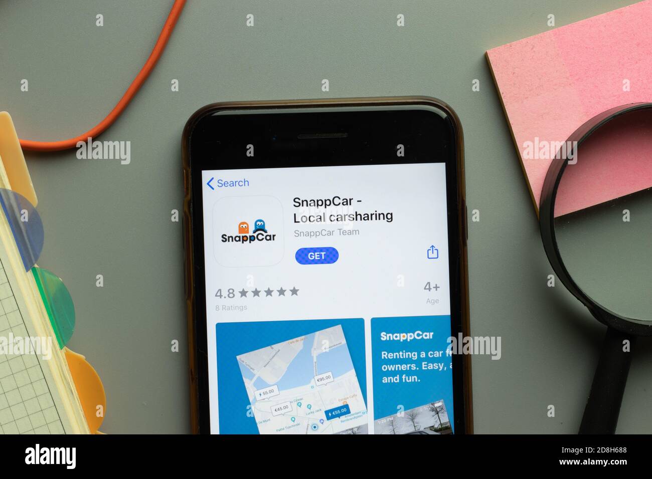 Snappcar app hi-res stock photography and images - Alamy