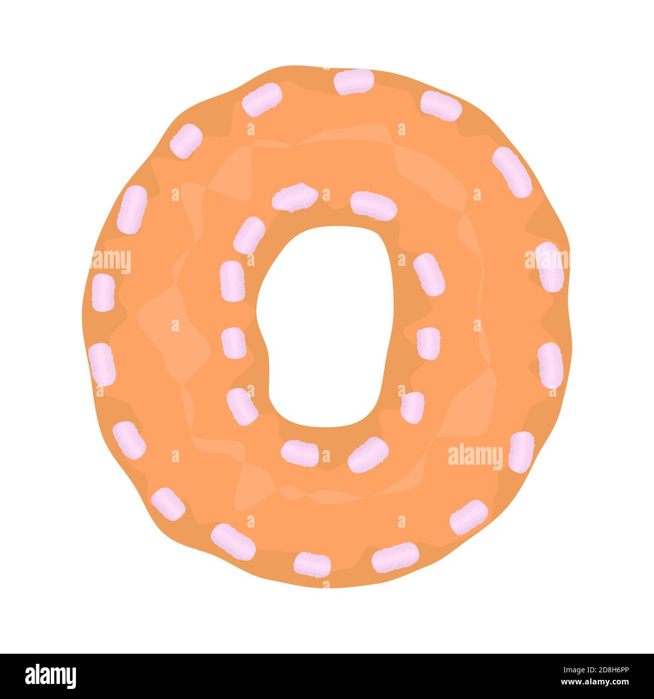 cartoon number symbol christmas holiday ginger cookies with white pink ...