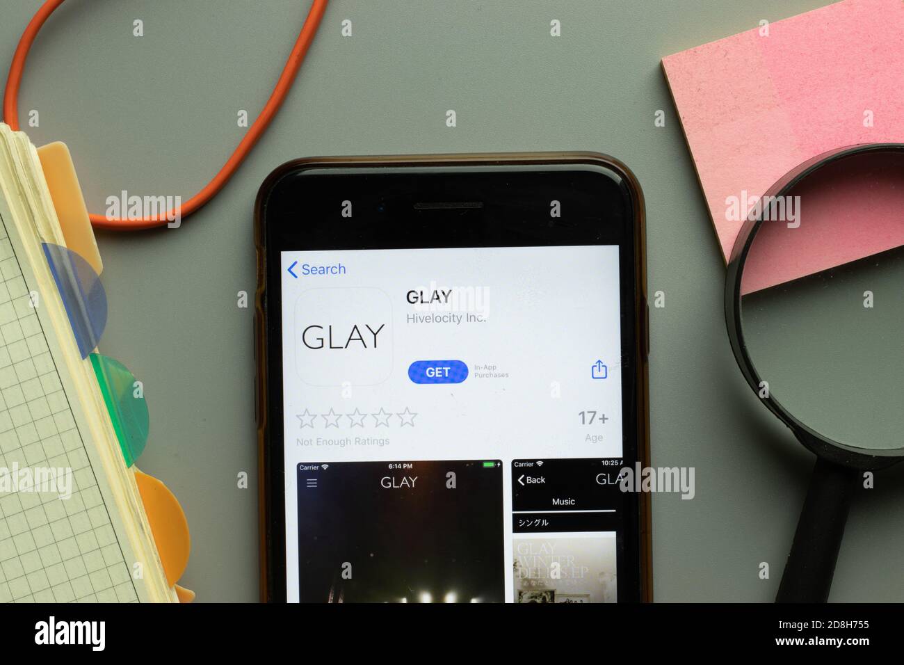 Glay app hi-res stock photography and images - Alamy