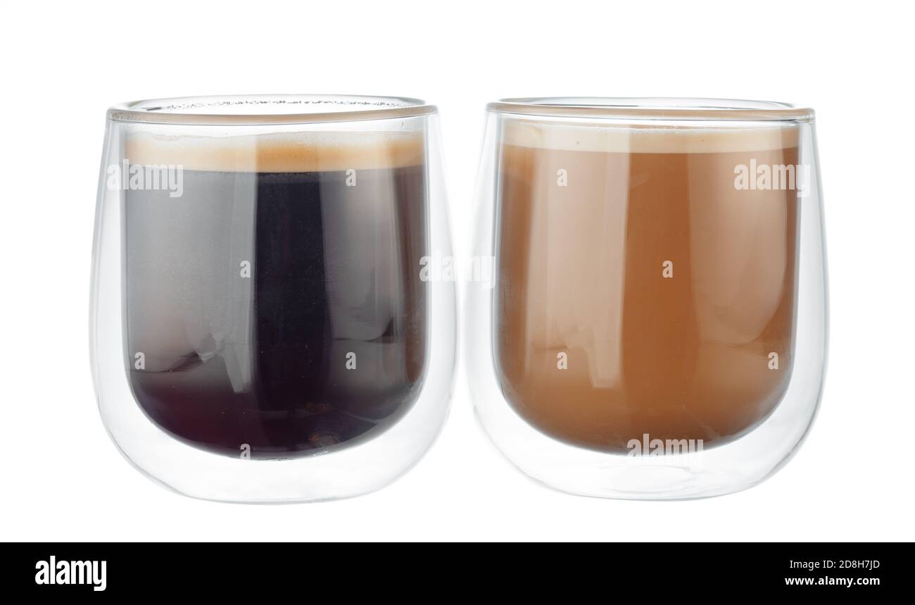 Small glass cup coffee Cut Out Stock Images & Pictures - Alamy