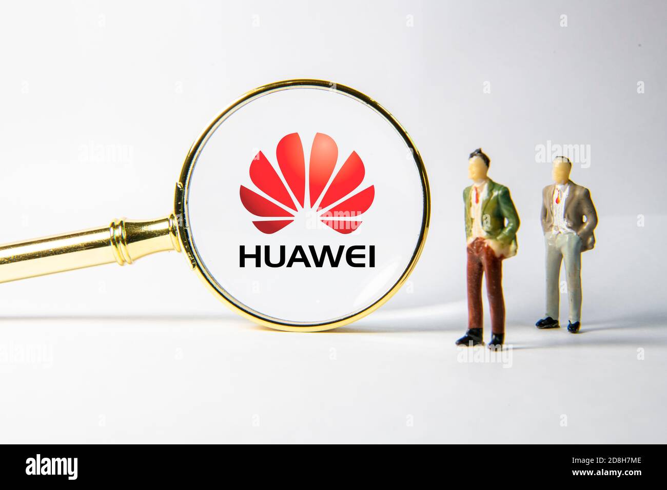 --FILE—In this unlocated photo, the logo of Huawei company is shown, 27 ...