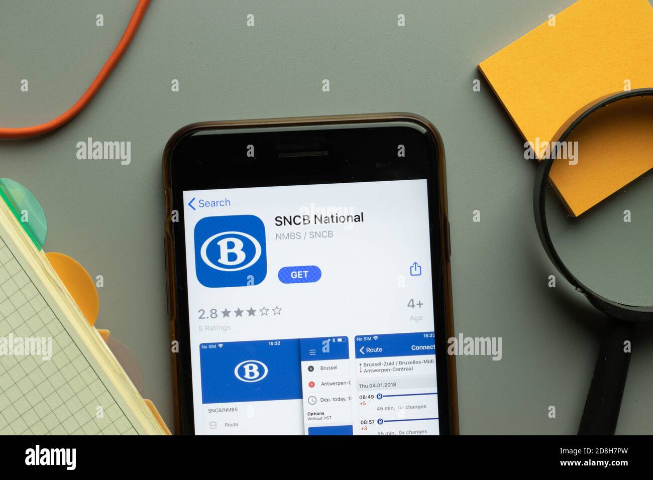 Sncb logo hi-res stock photography and images - Alamy