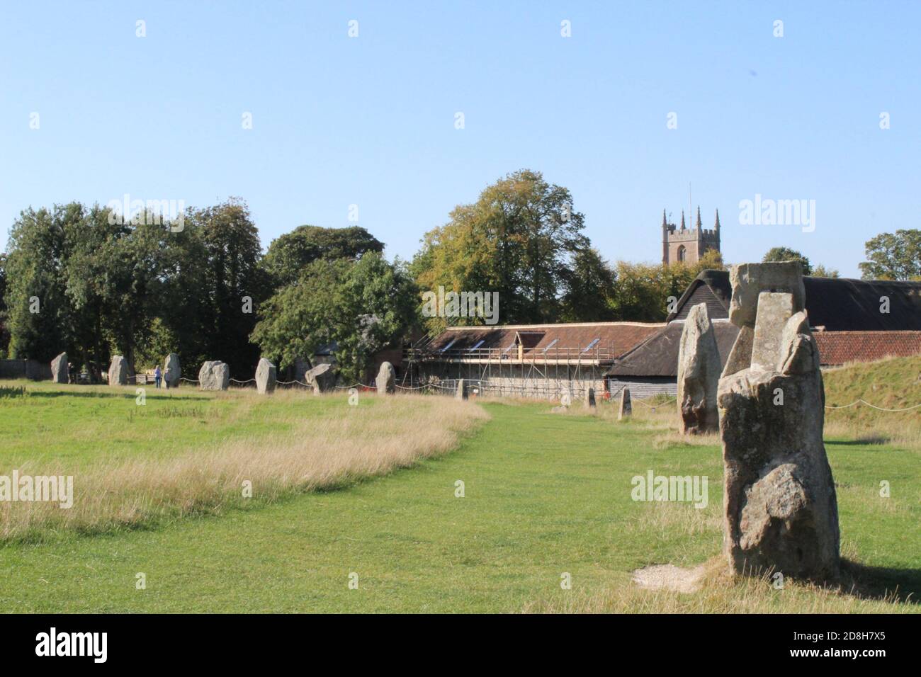 Avebury Stone circle Stock Photo - Alamy