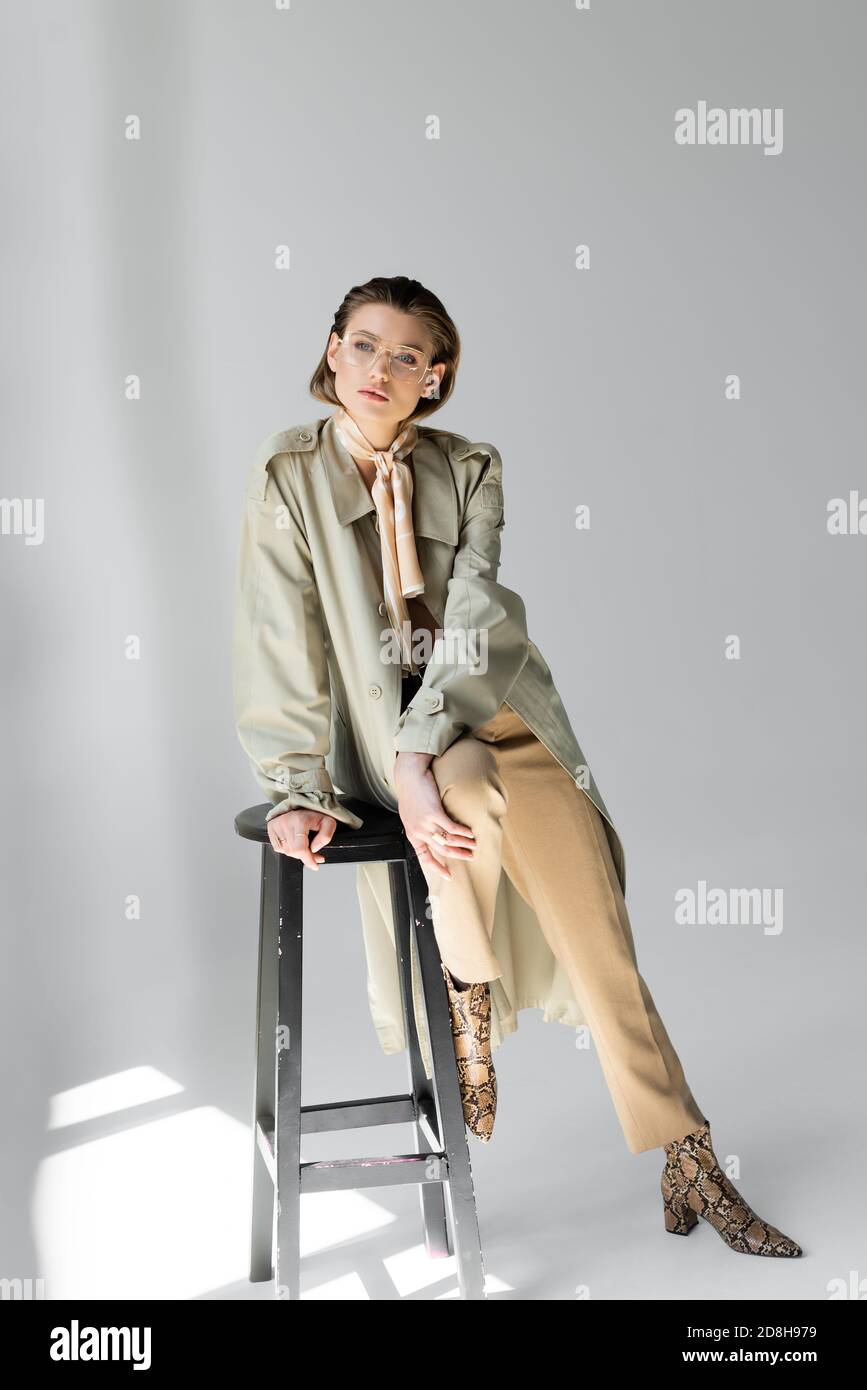 Reference Sitting On Stool