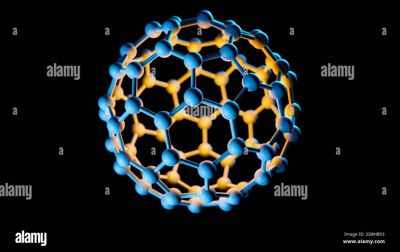 Buckminster fullerene crystal hi-res stock photography and images - Alamy