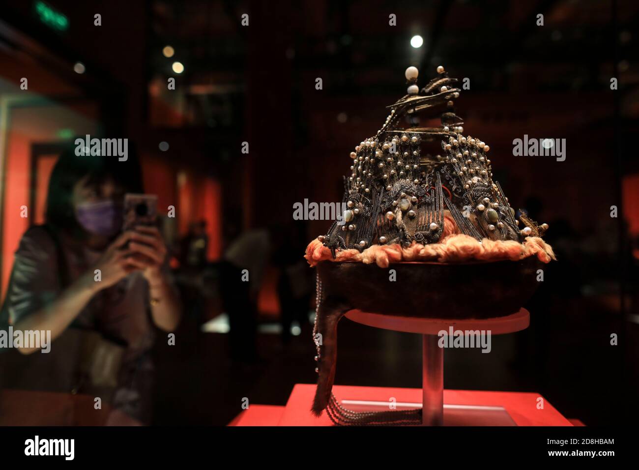 A special exhibition has been set up at the entrance of the Palace ...