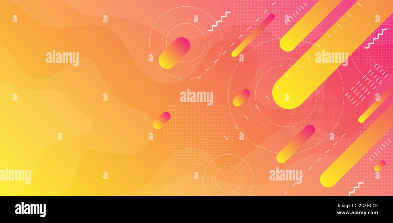 Colorful abstract background using minimal geometry as an element Stock ...