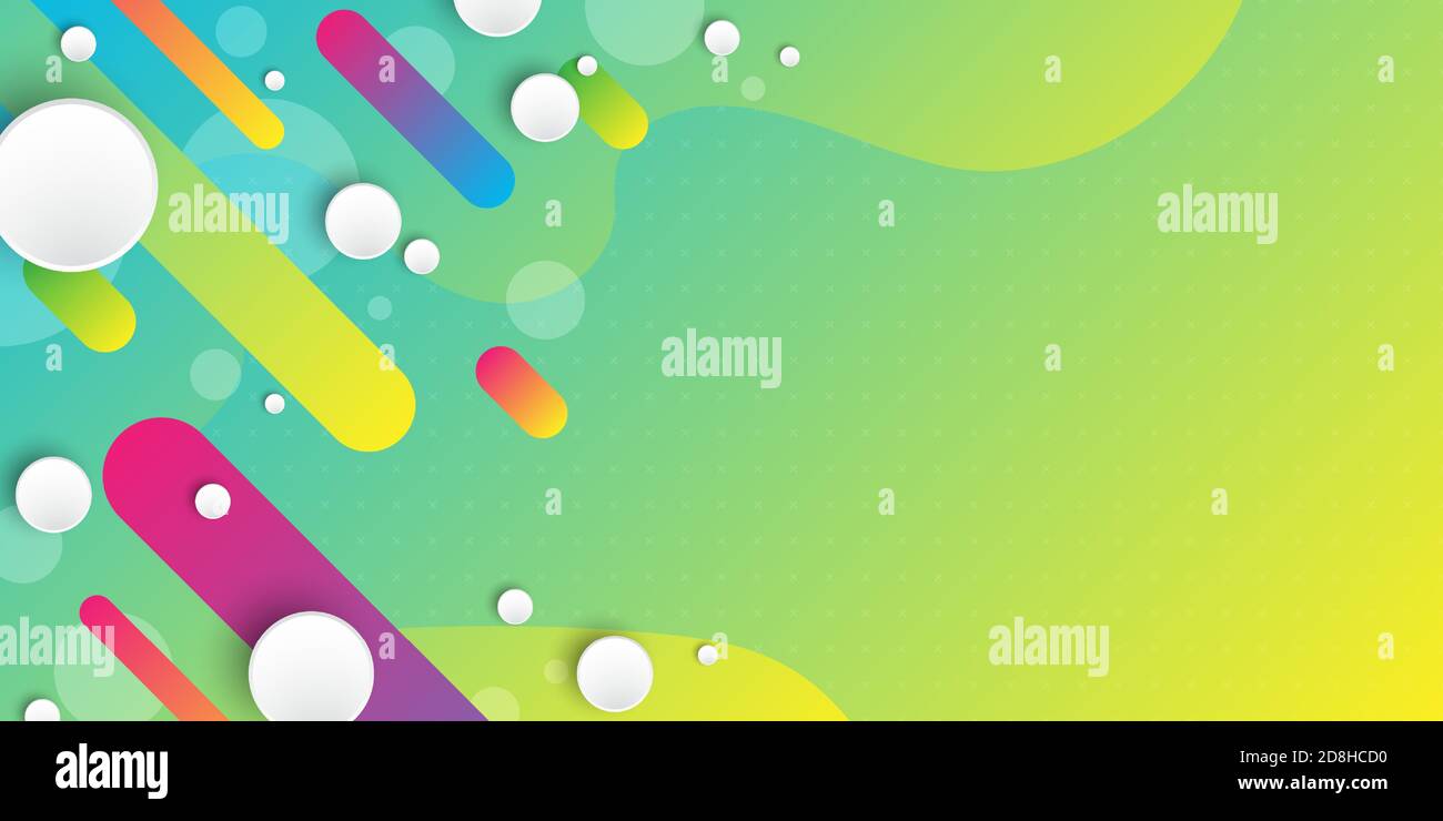 Colorful abstract background using minimal geometry as an element Stock ...