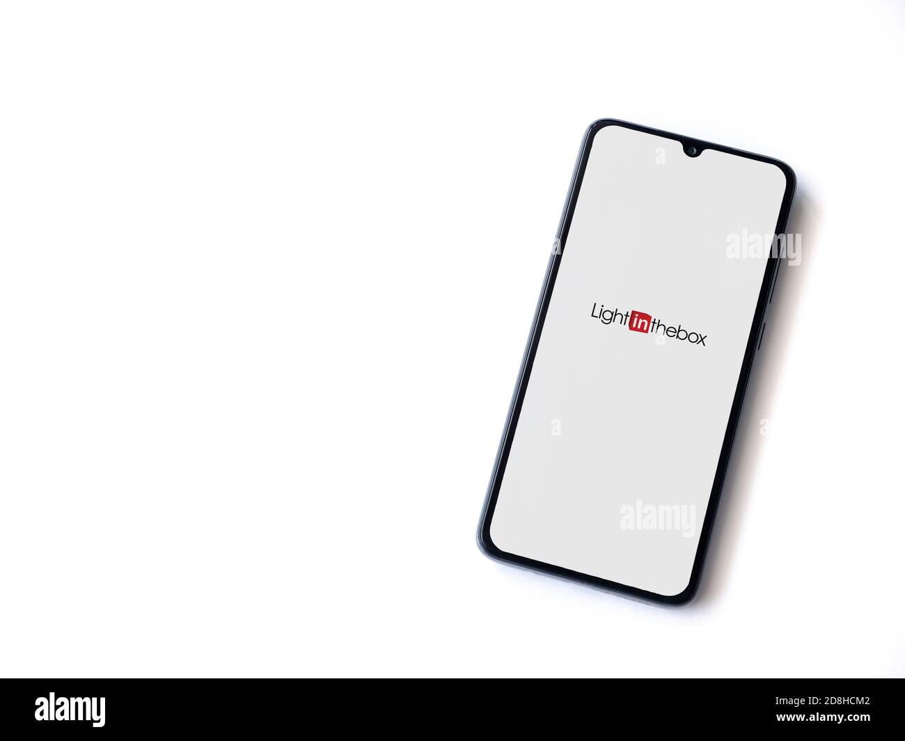 Lod, Israel - July 8, 2020: Lightinthebox app launch screen with logo ...