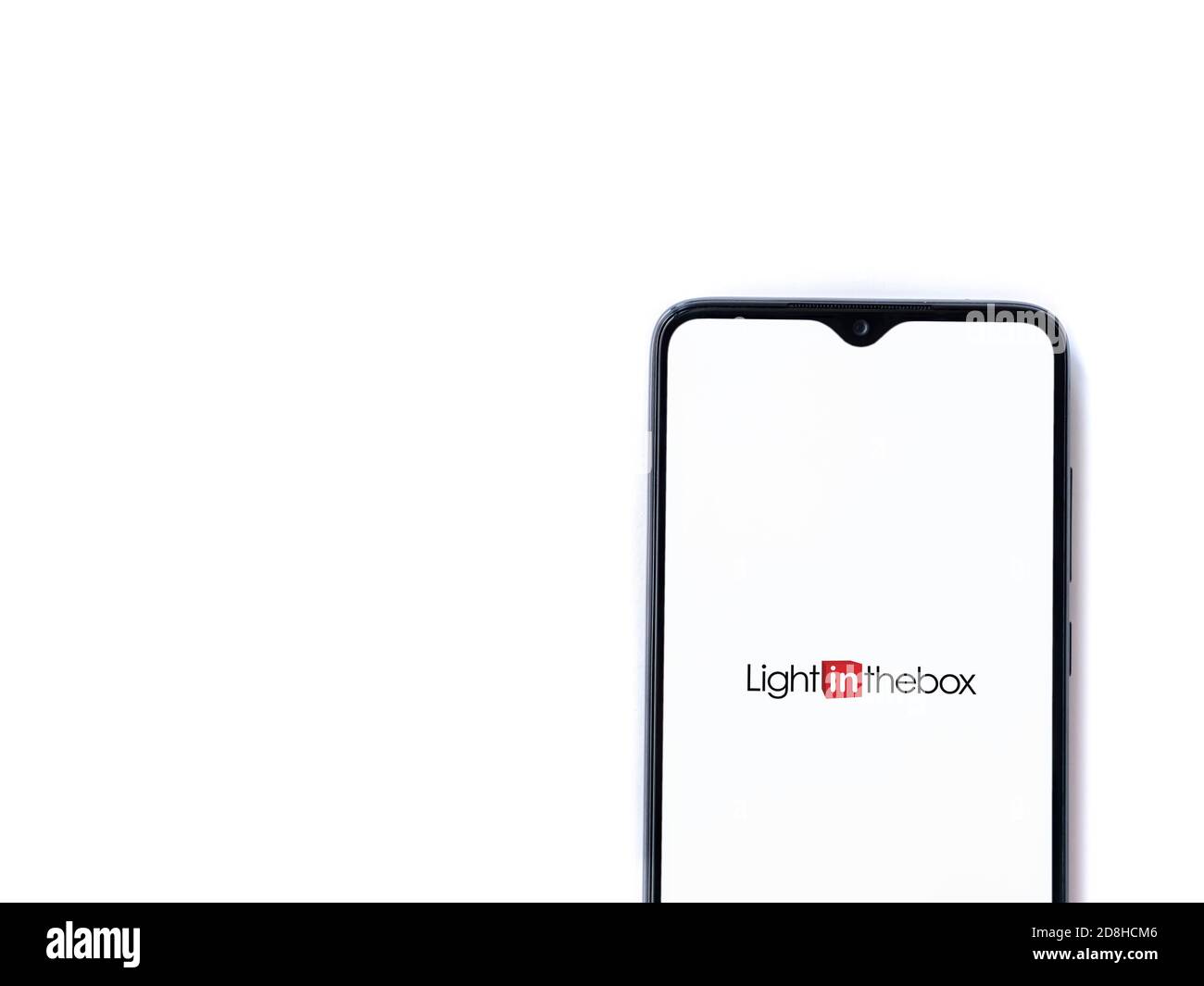 Lod, Israel - July 8, 2020: Lightinthebox app launch screen with logo ...