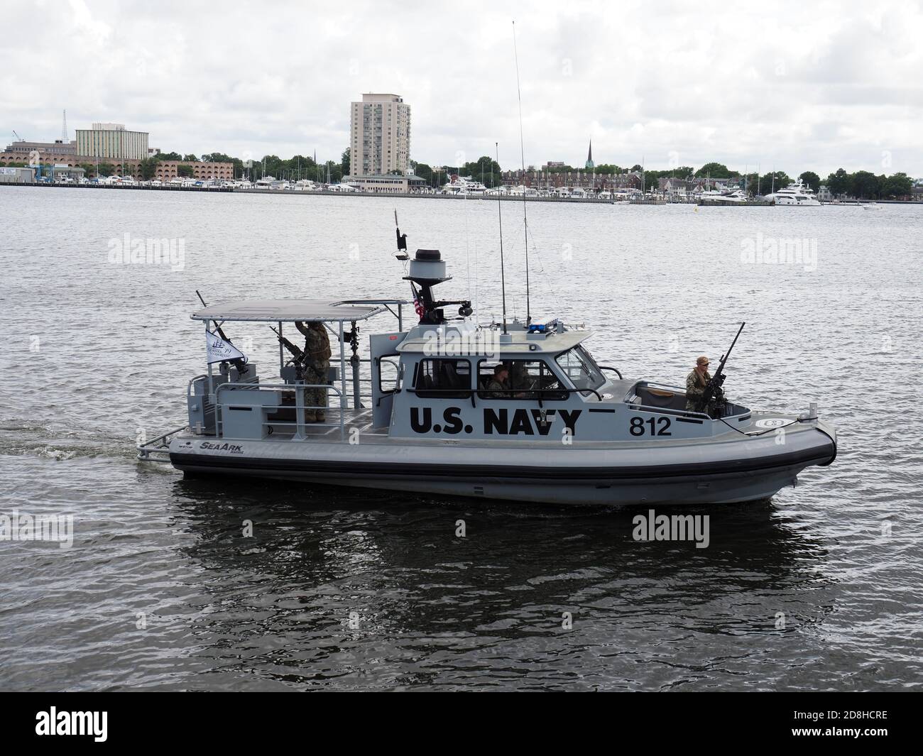 US Navy patrol boat in Norfolk Stock Photo - Alamy