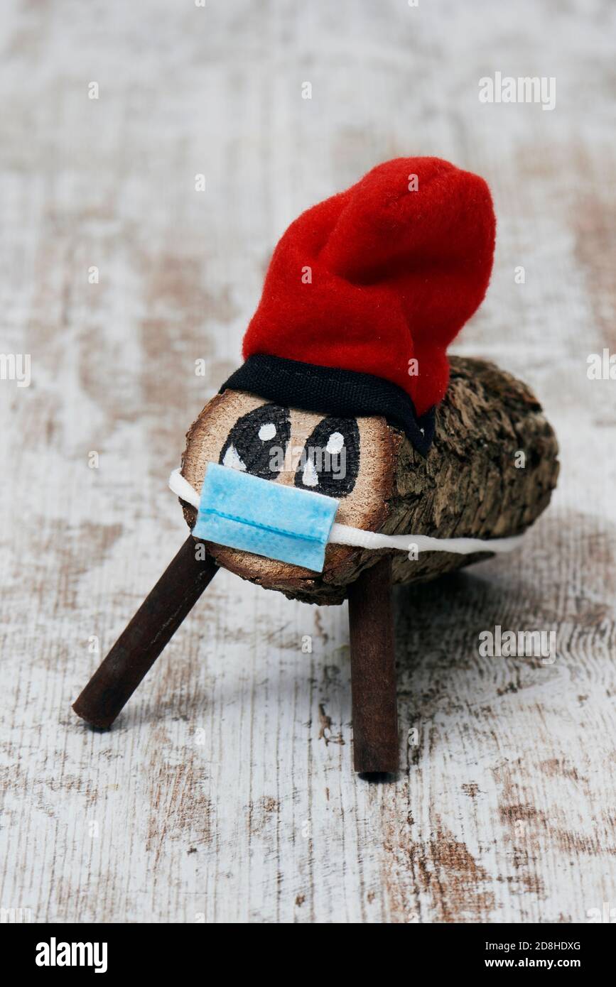 Typical wooden mask hi-res stock photography and images - Alamy