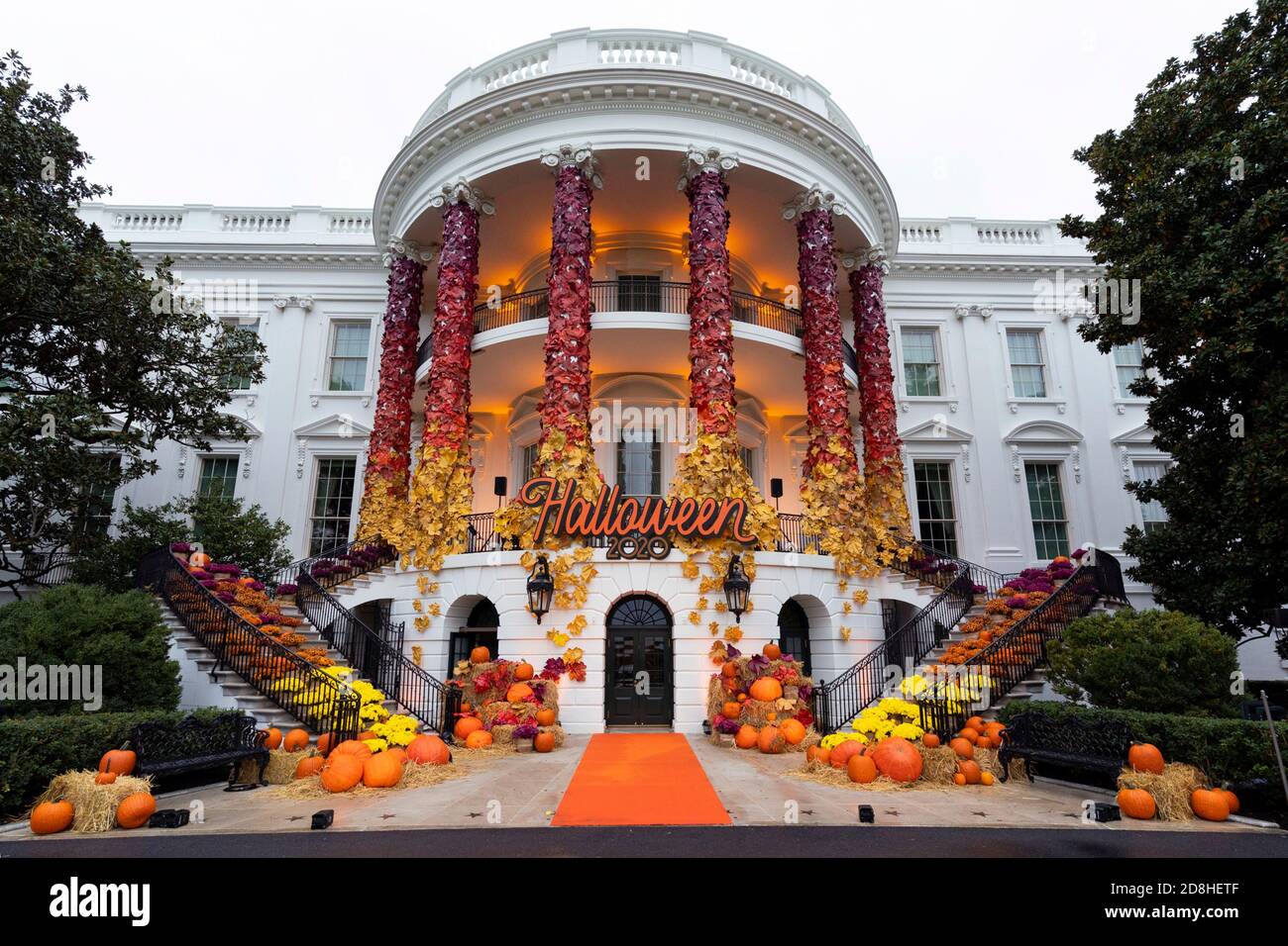 White House South Portico