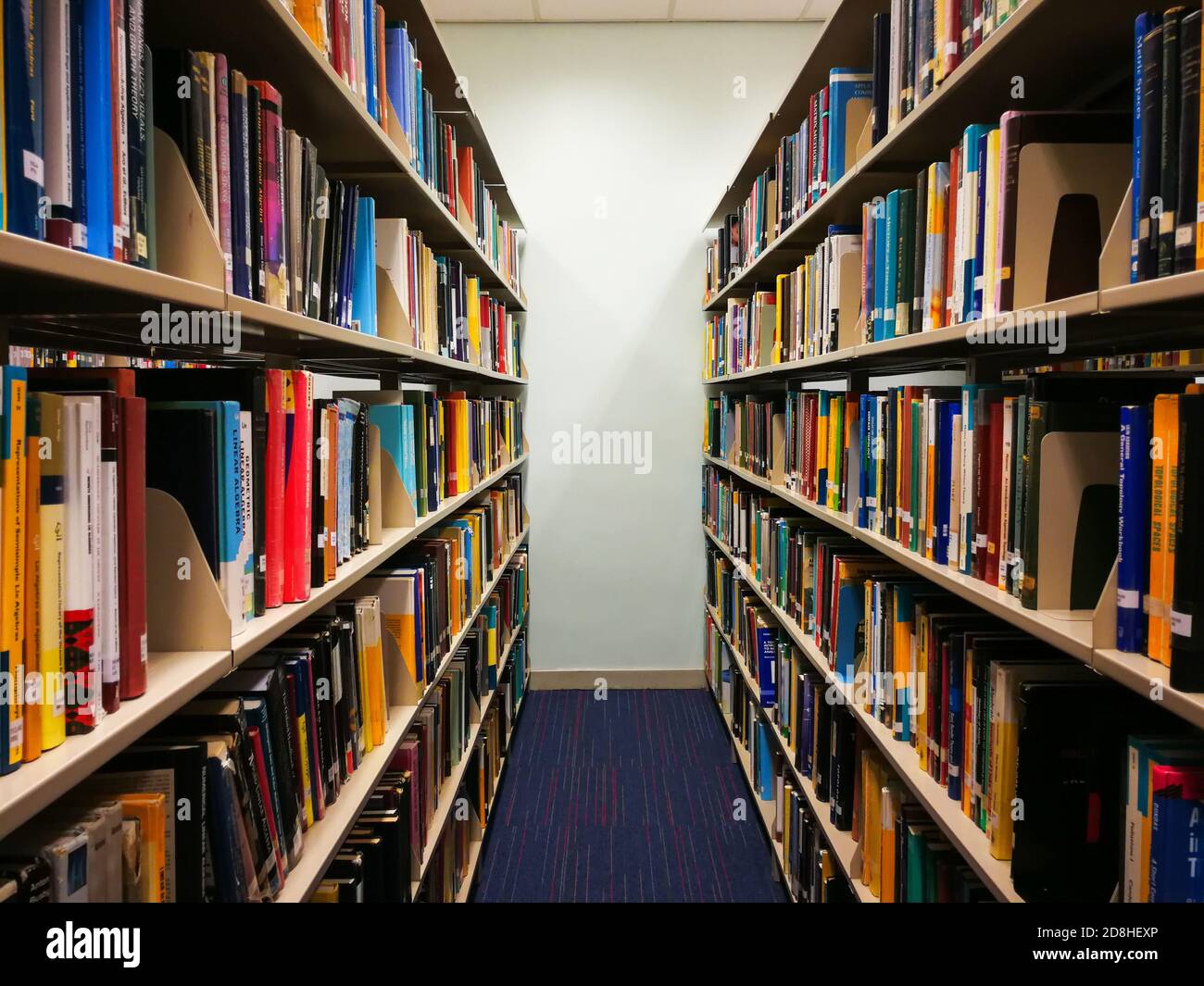 books and reading material in University of Hong Kong library Stock ...