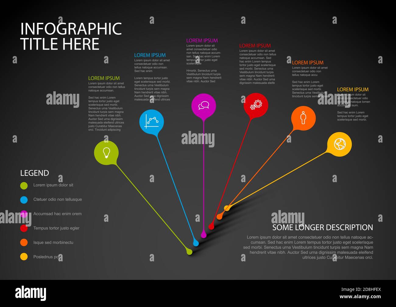 Graph legend Stock Vector Images - Alamy