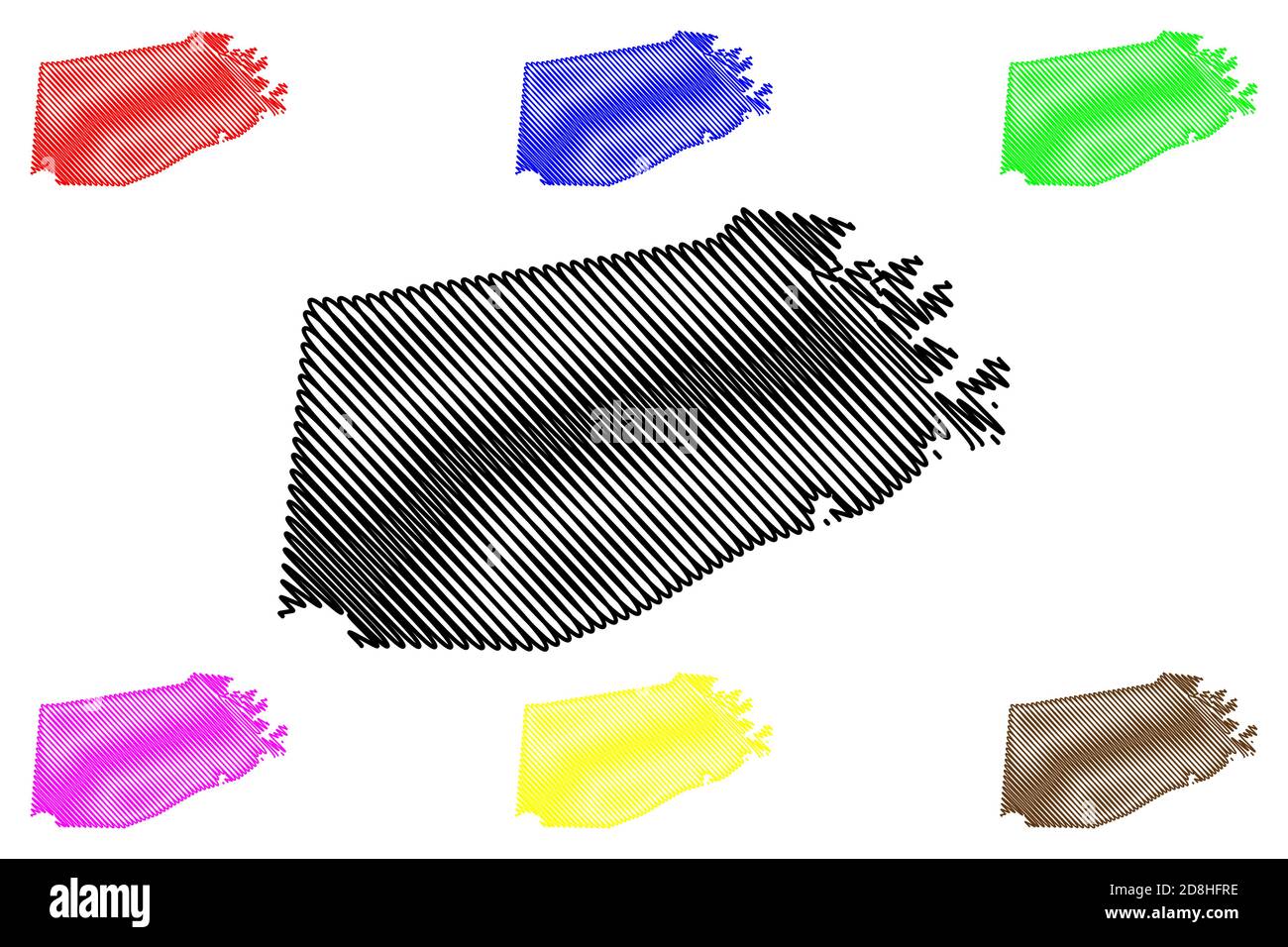 Map of boyle Stock Vector Images - Alamy