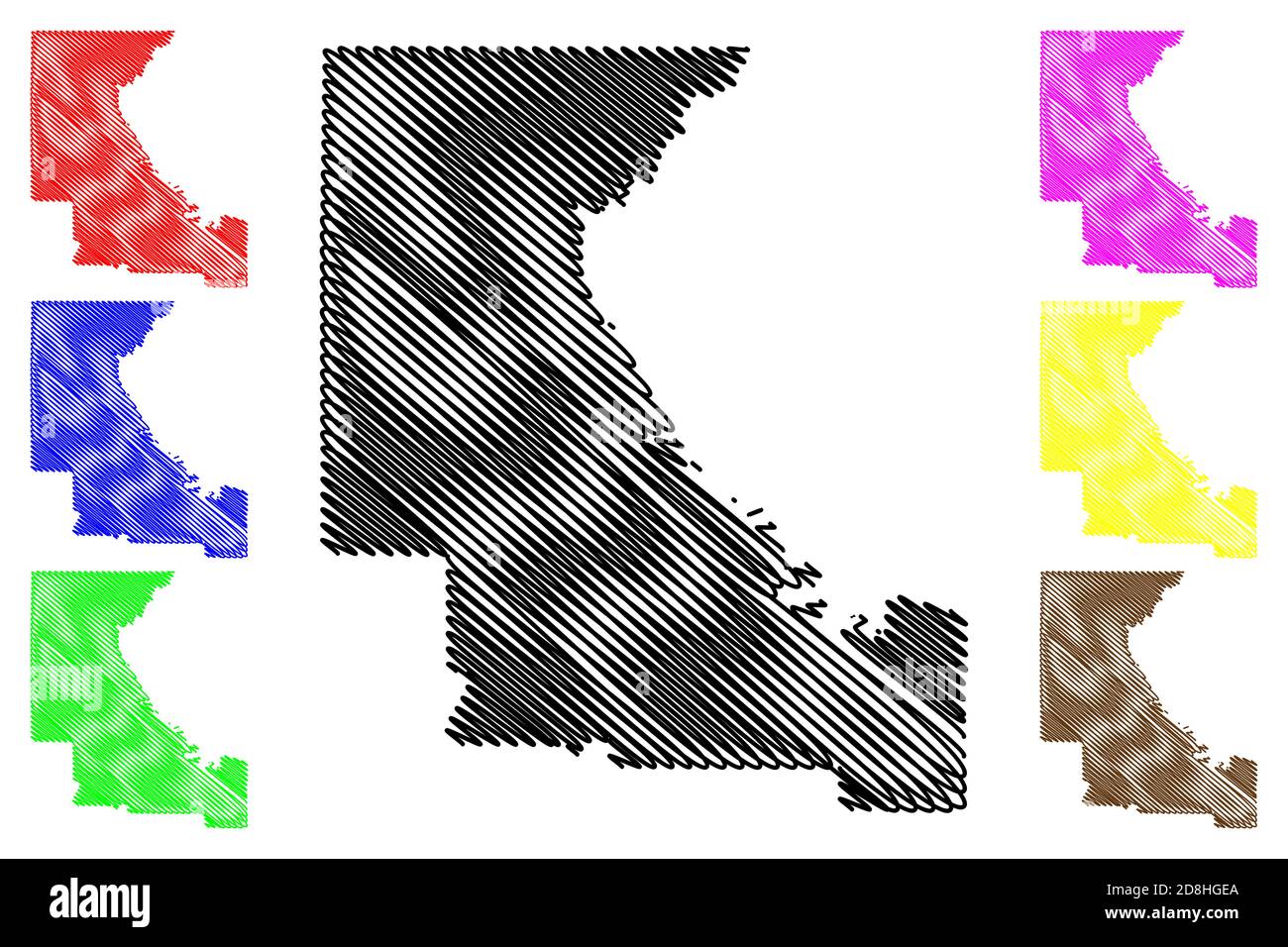 Riley kansas map Stock Vector Images - Alamy