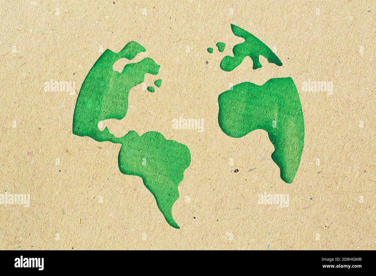 Recycling map hi-res stock photography and images - Alamy