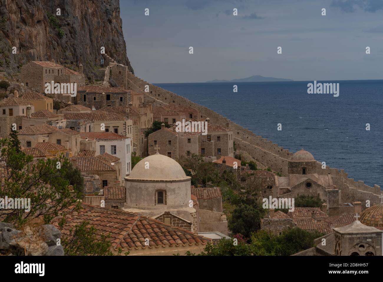 Monemvasia, a fascinating medieval fortified village on a small island ...