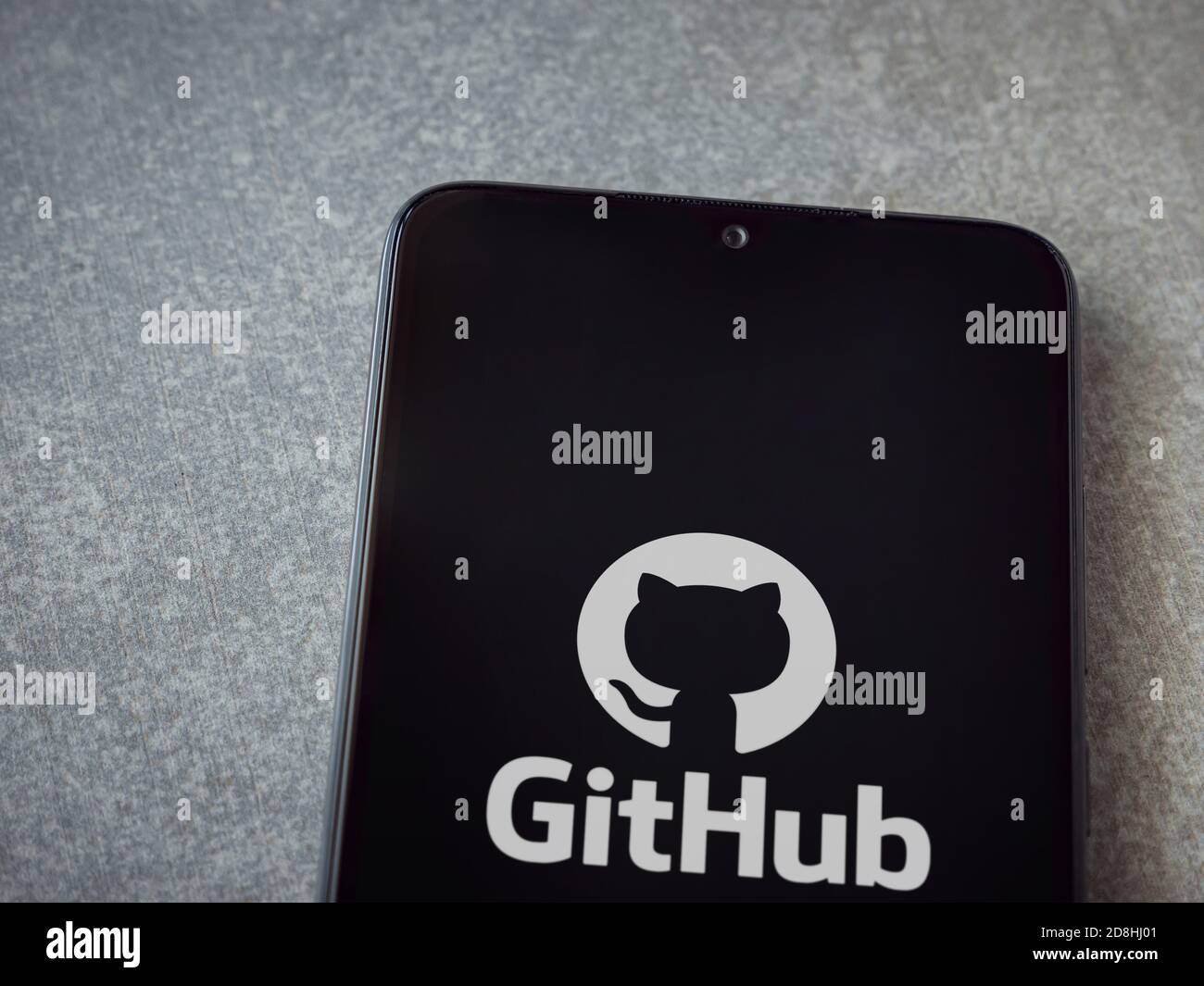 Github icon logo hi-res stock photography and images - Alamy