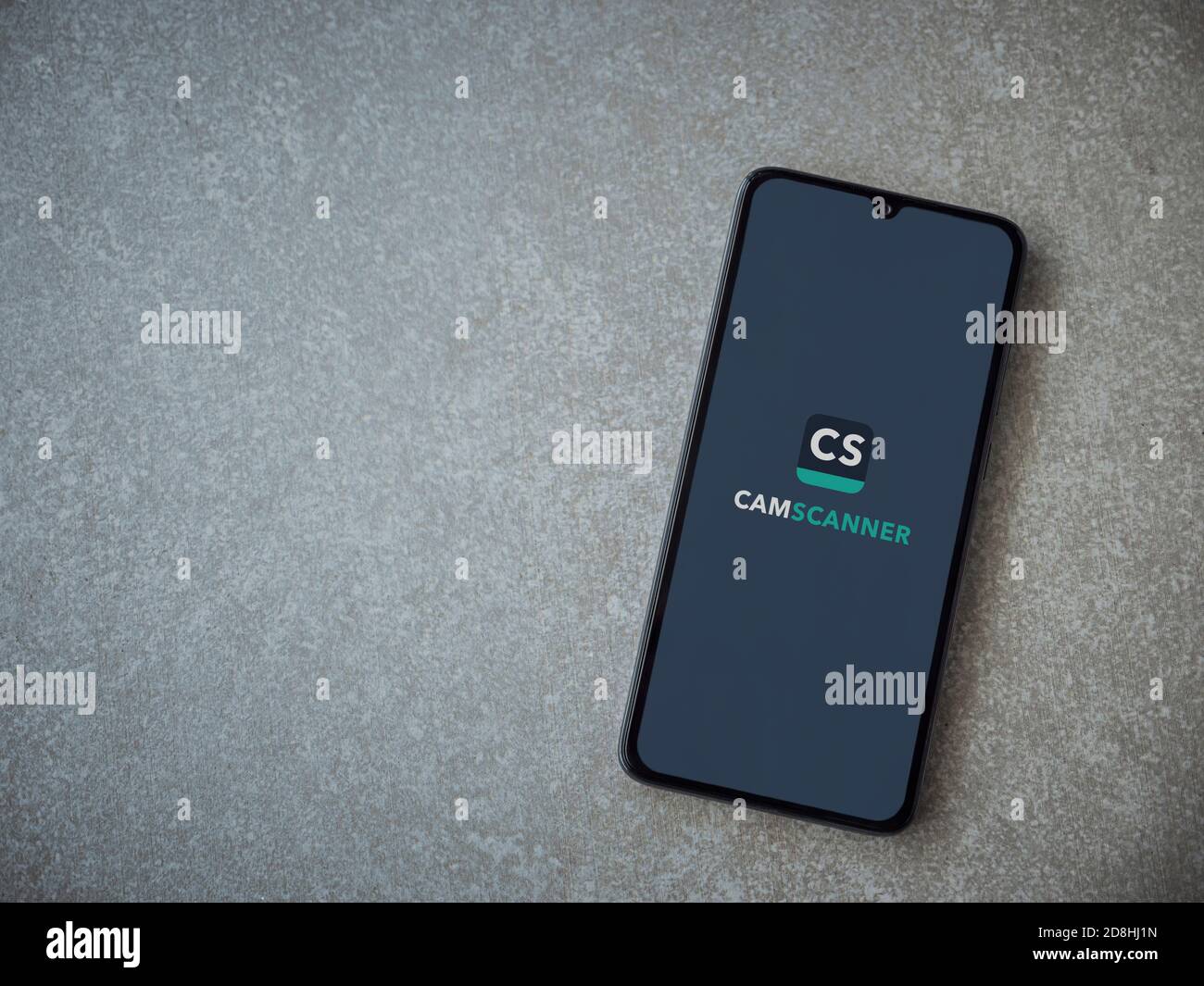 Lod, Israel - July 8, 2020: CamScanner app launch screen with logo on ...