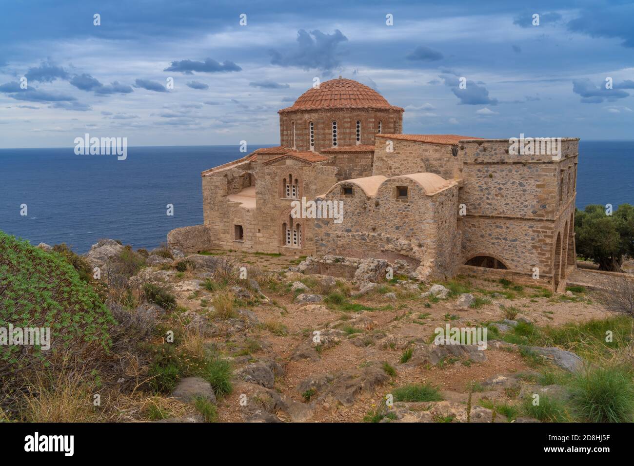Monemvasia, a fascinating medieval fortified village on a small island ...