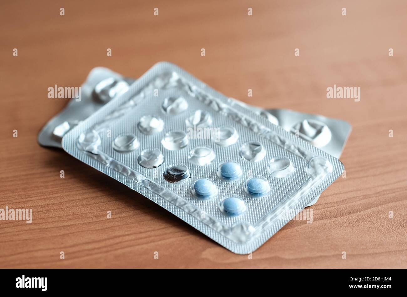 Empty used blister package pill hi-res stock photography and images - Alamy