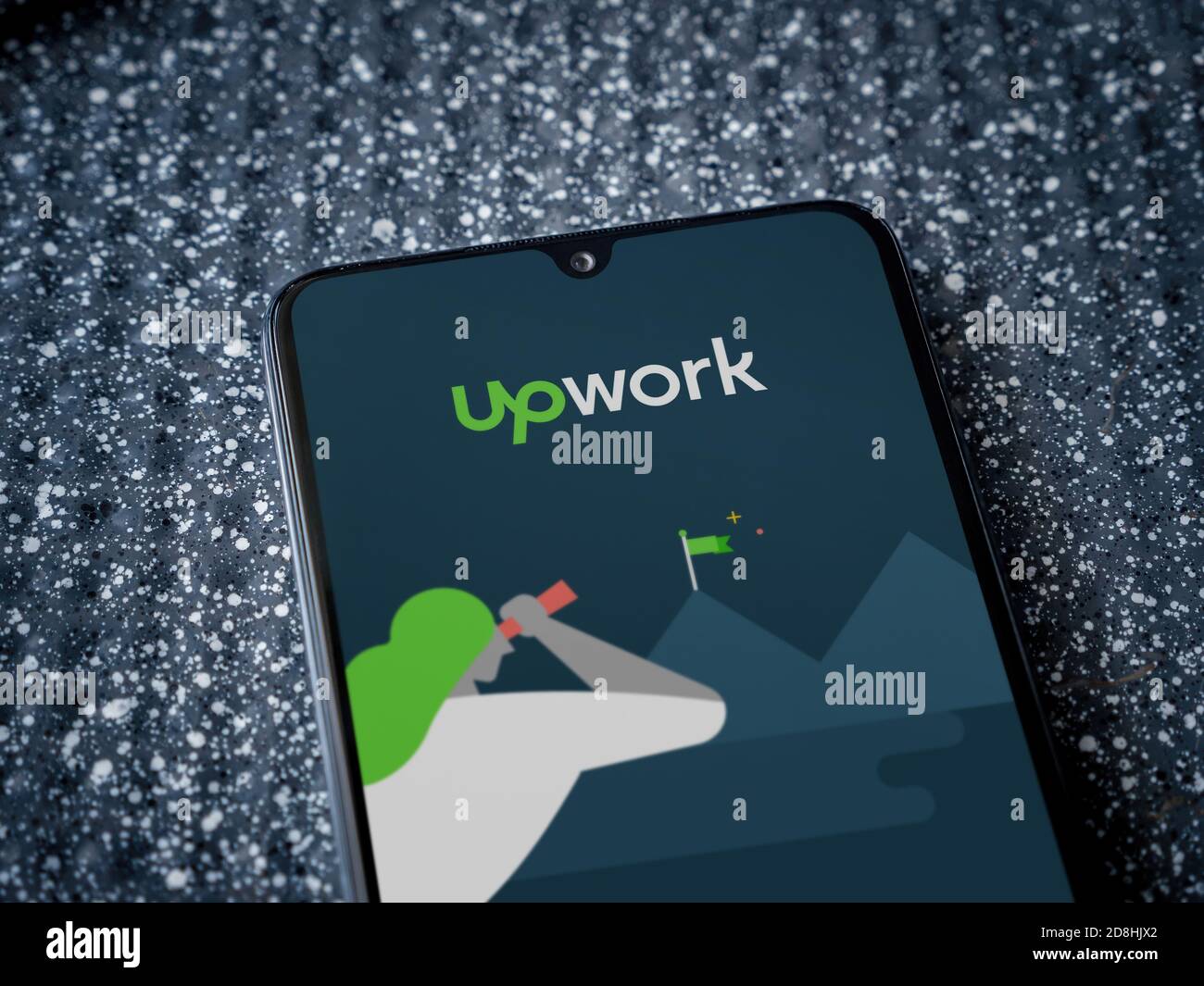 Upwork logo hi-res stock photography and images - Alamy